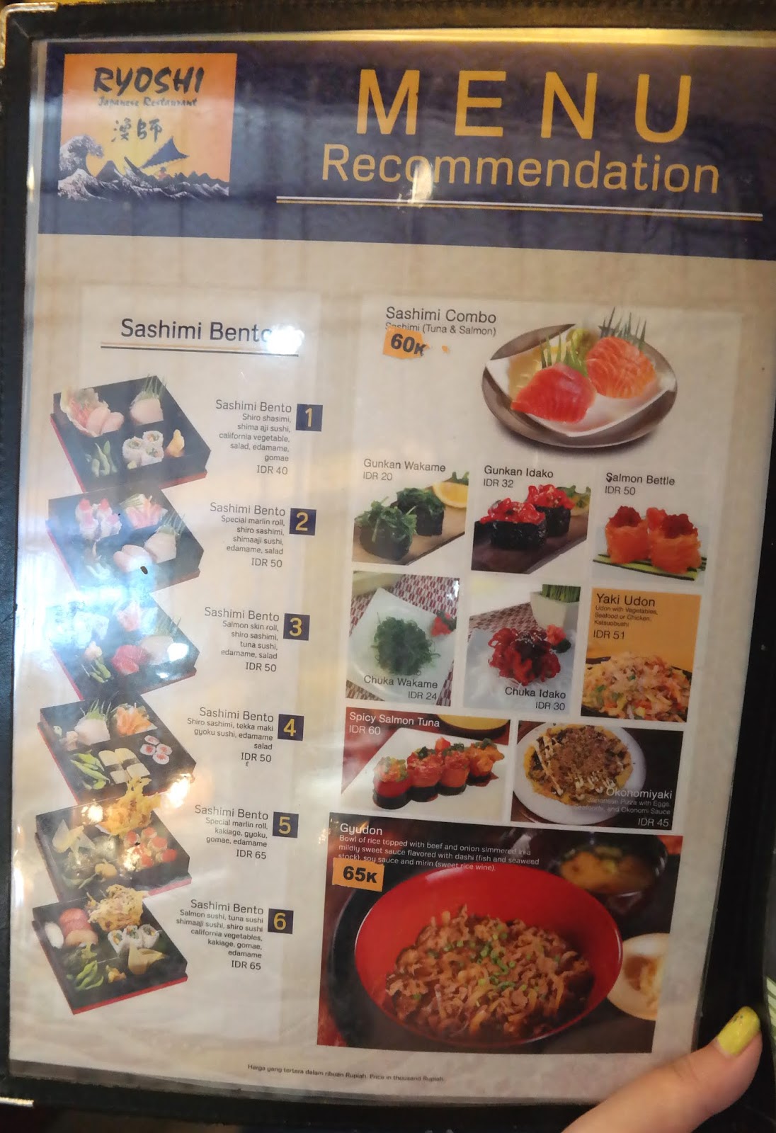 Culinary : Ryoshi Mall Bali Galeria Review (SPONSORED) - Pink and Undecided