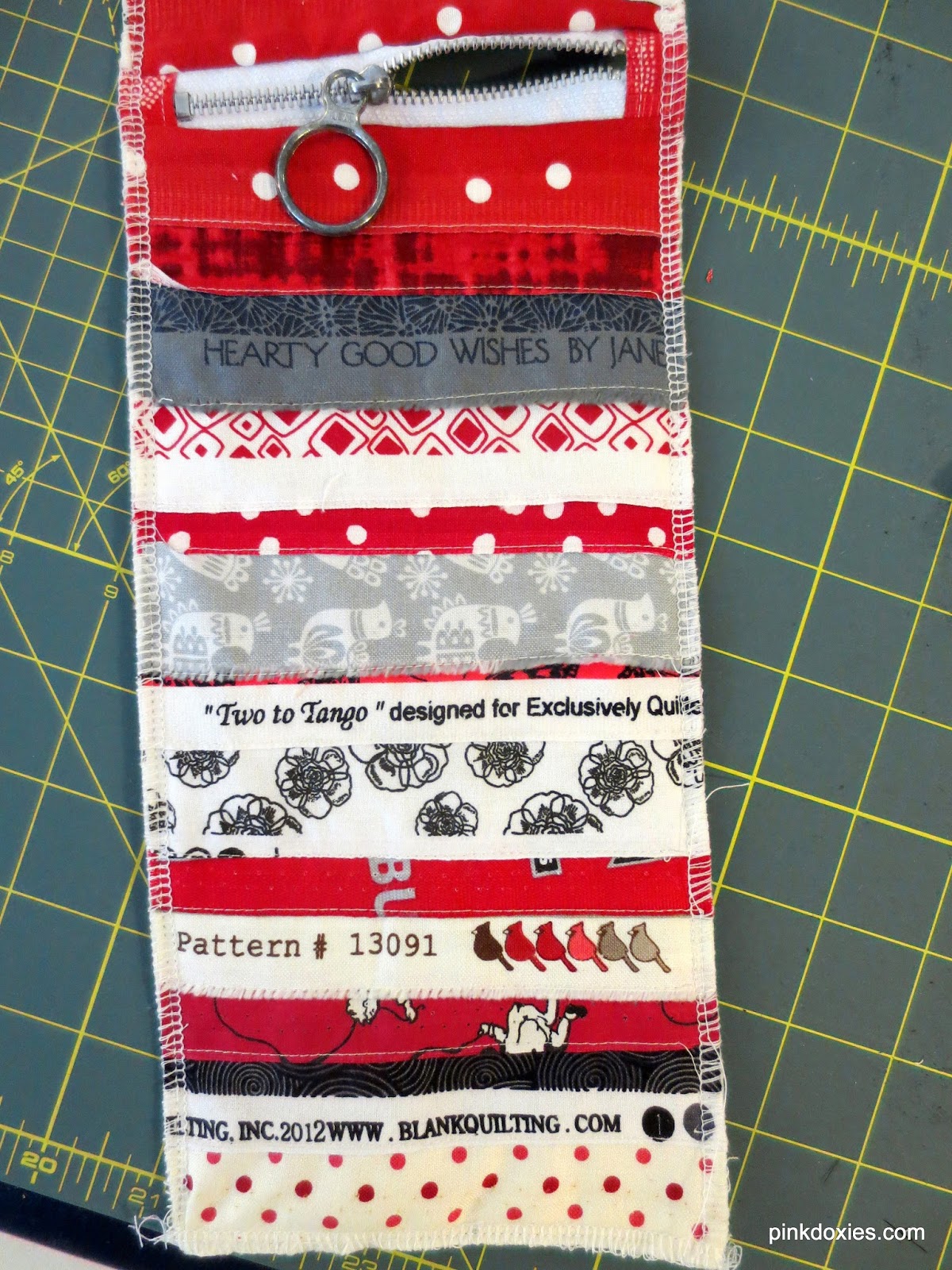 Julie Stocker Quilts at Pink Doxies: Pencil Case Tutorial and Therapy ...