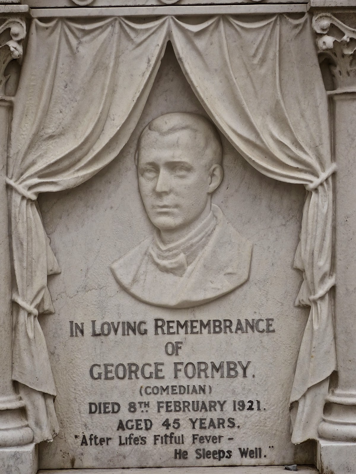 The Graveyard Detective: George Formby's Grave