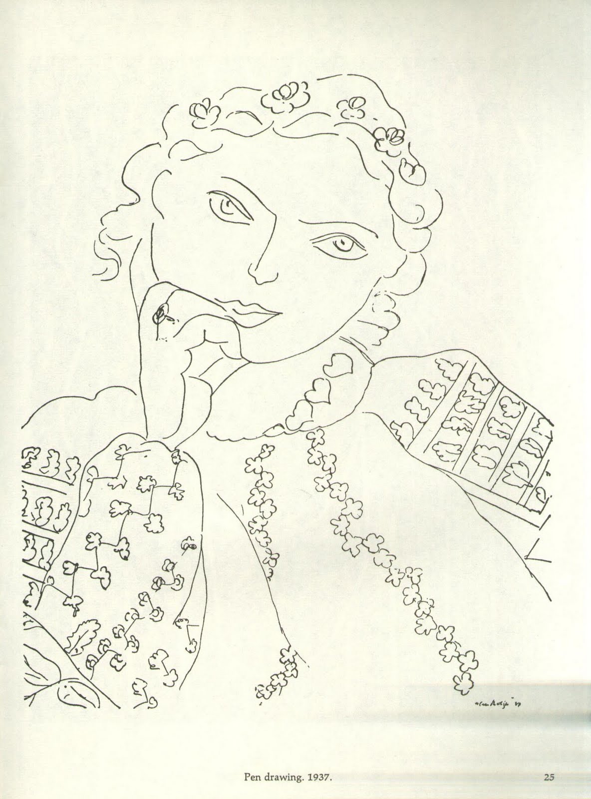 Un.Rincón.de.Sombra: Matisse. Line Drawing and Prints. Segunda Parte.