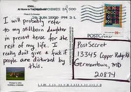 Blog blog blog: I love PostSecret