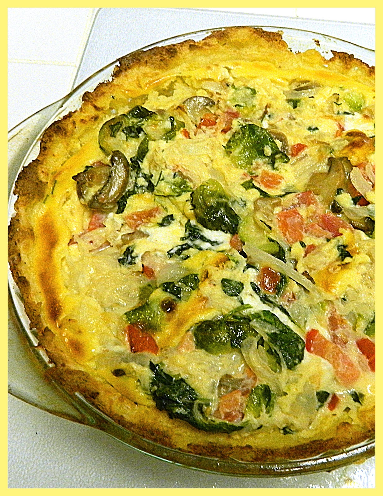 Potato, Brussels Sprouts and Goat Cheese Pie