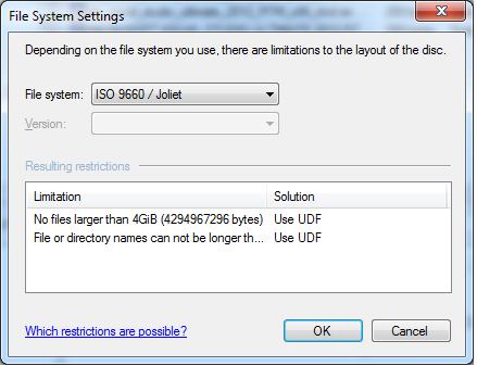 Difference Between Iso 9660 Joliet And Udf - reachhelper