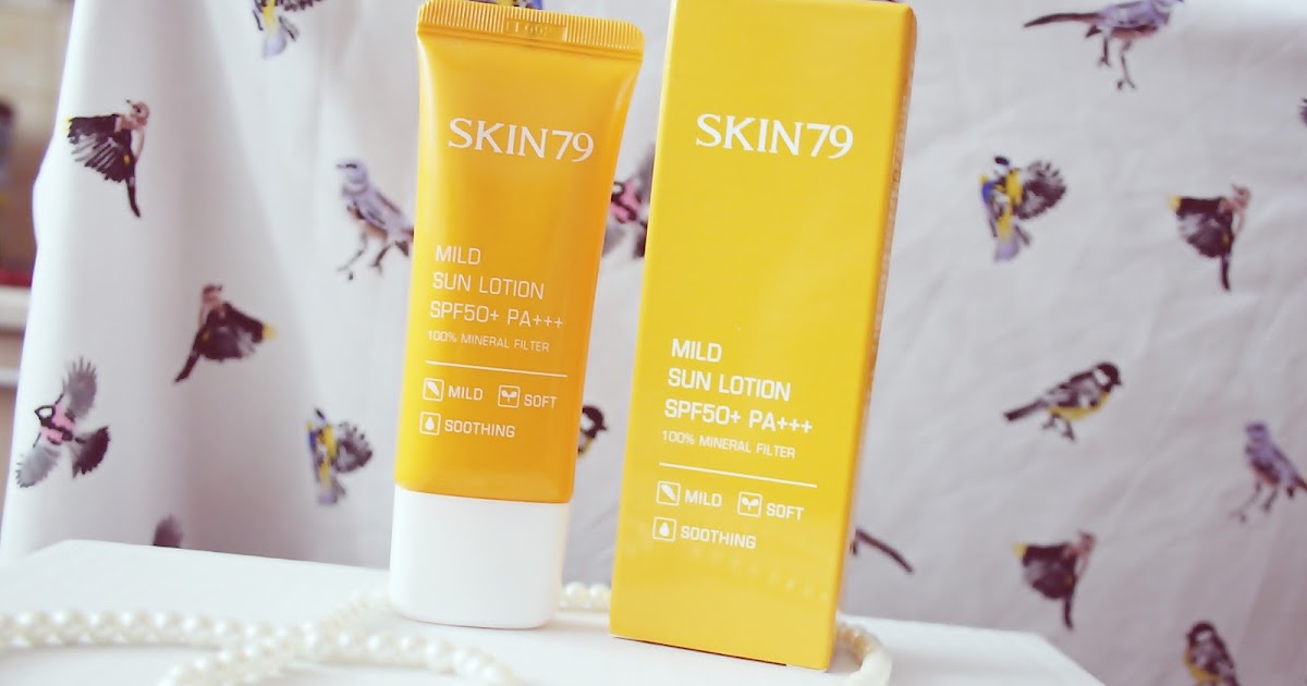 Skin79, Mild Sun Lotion SPF 50+ [ Sakurakotoo ]