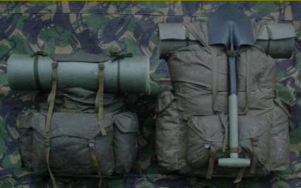 Webbingbabel: British Army GS Bergen 72 Pattern