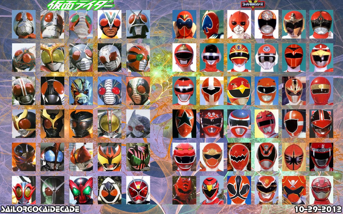 Fans of Super Sentai and Kamen Rider