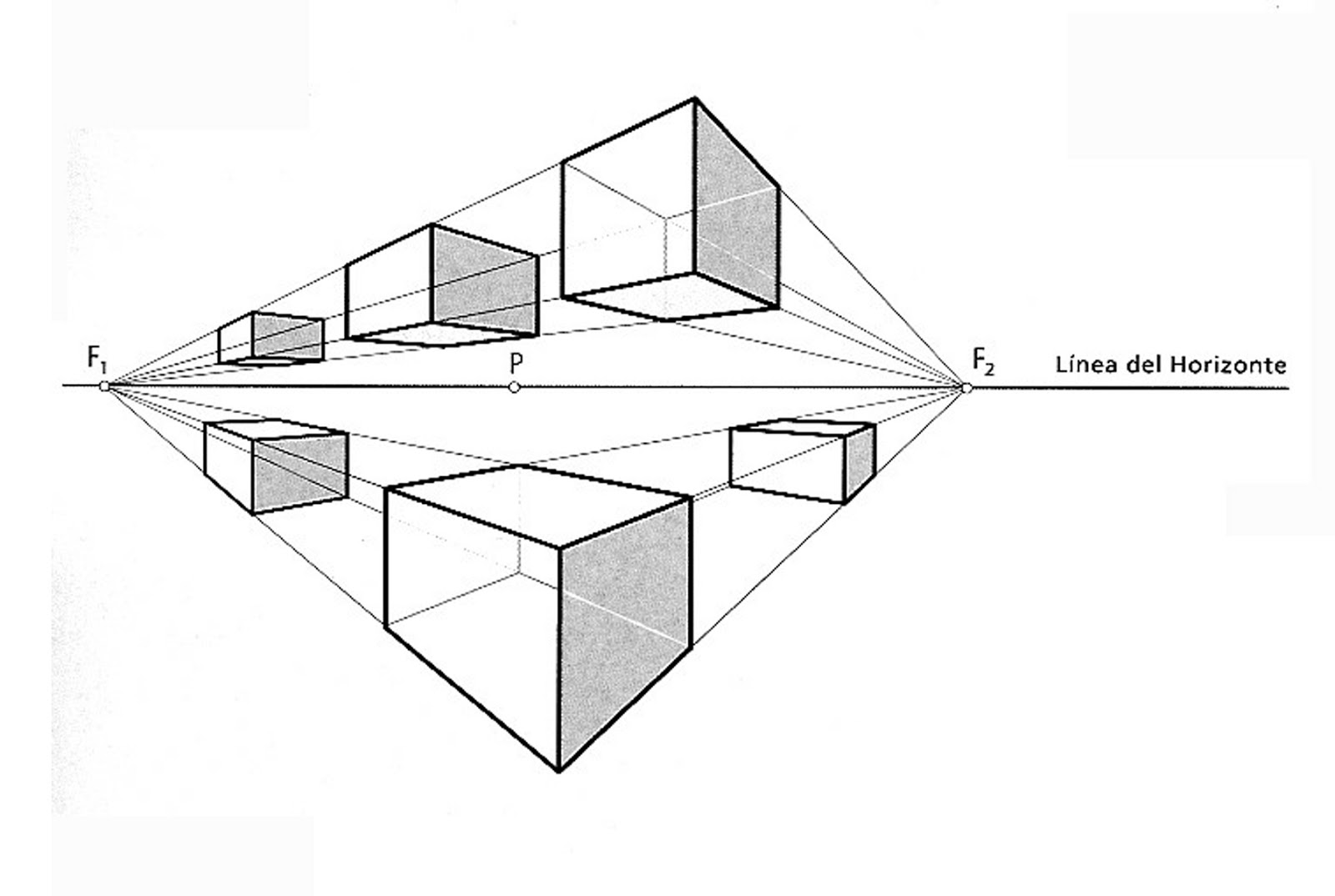 PlasTic-Tac: Espacios en perspectiva cónica. 4º ESO