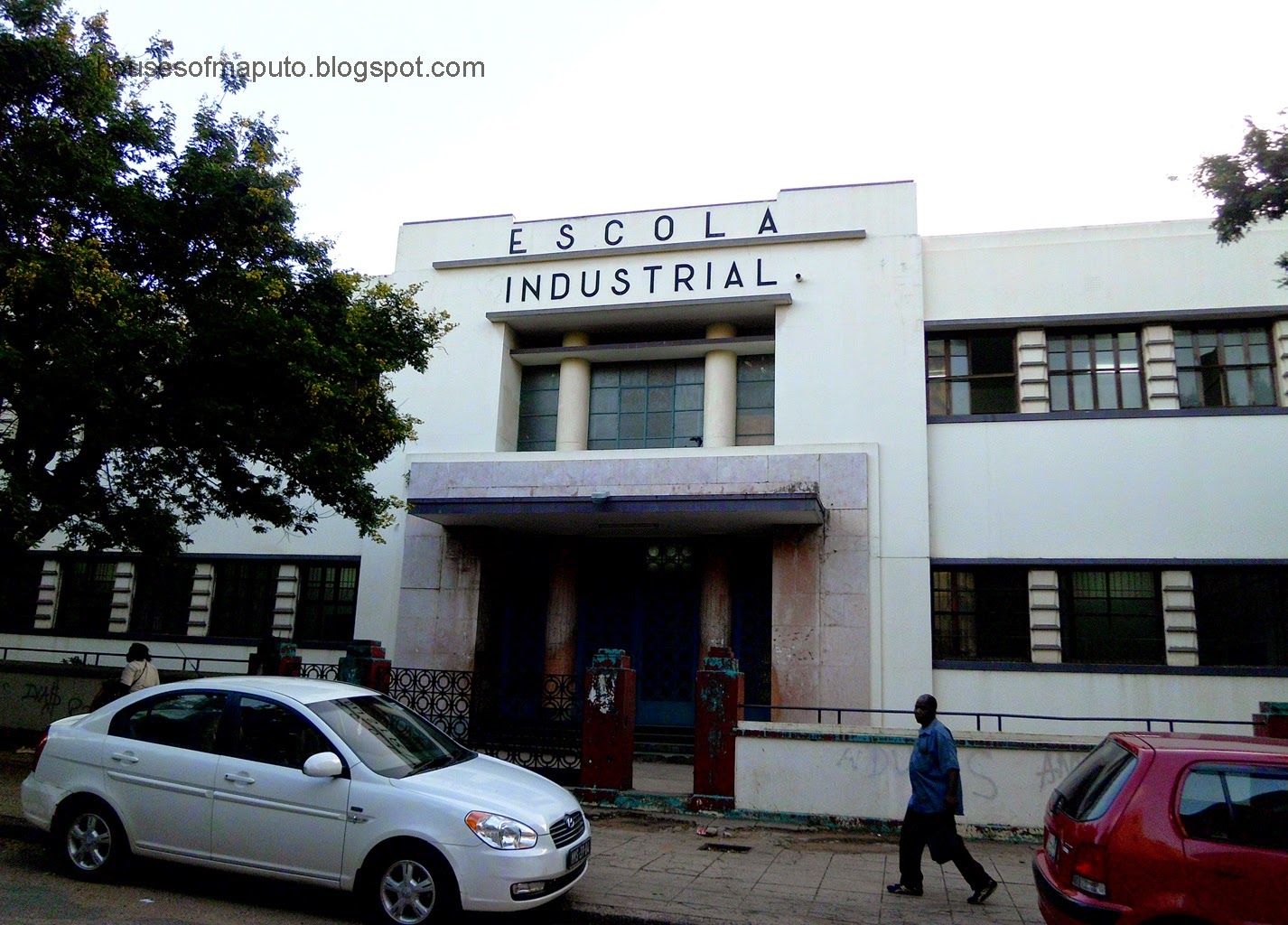 Ampliação da Escola Industrial de 1944 - Fachadas Art Deco e Modernista