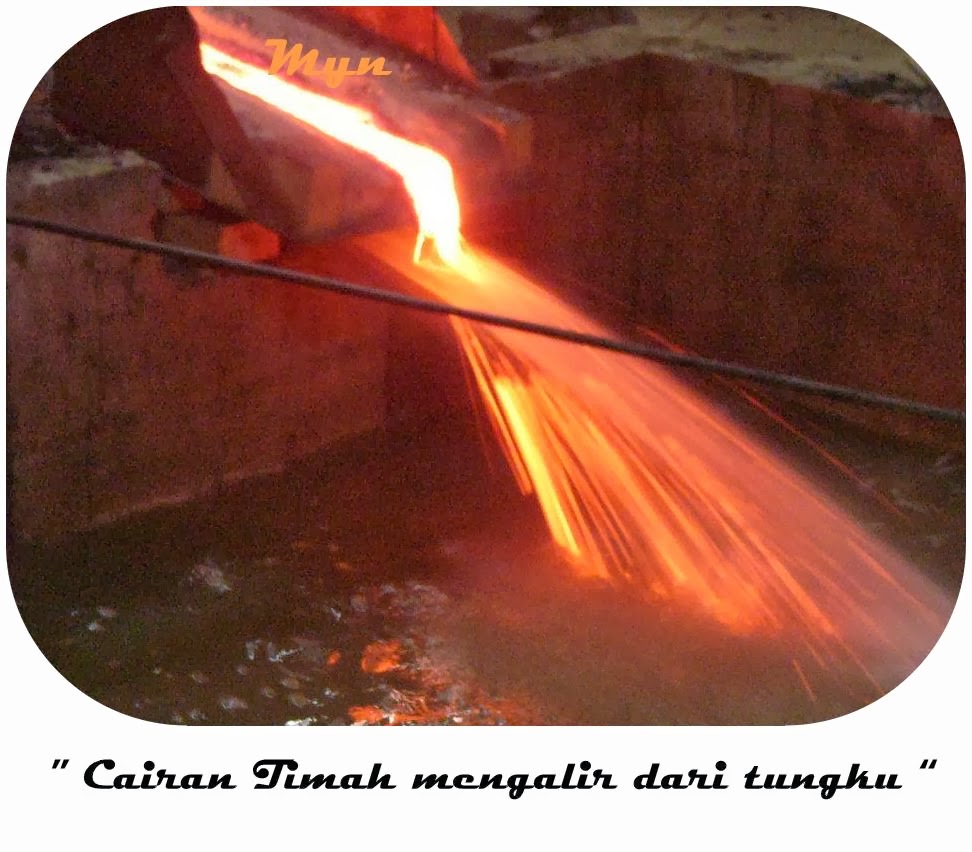 Proyek Pulau Topang, Riau - Cara Peleburan Timah