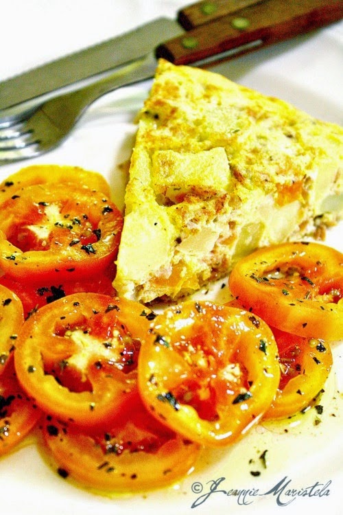 Spicy Tuna and Potato Frittata | Easy Recipes Blog