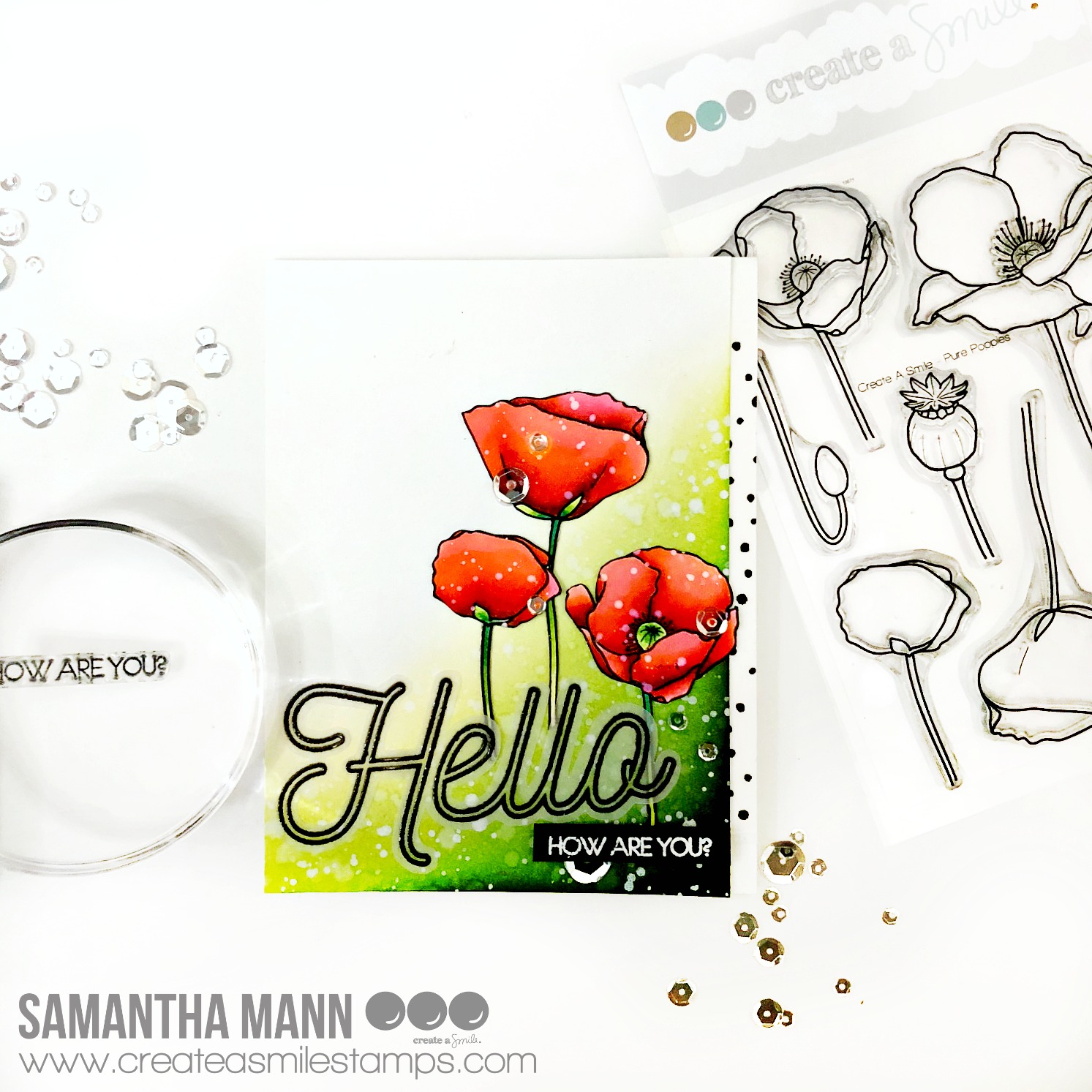 Create a smile: Hello, Poppies!