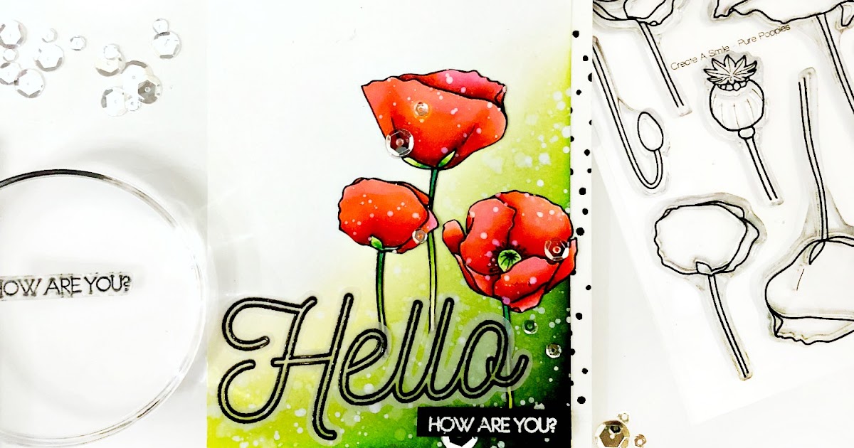 Create a smile: Hello, Poppies!