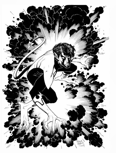 Marvel Comics of the 1980s: Nightcrawler by Art Adams