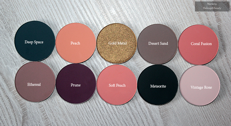 Beauty Place : Cienie Melkior Professional - moja opinia + swatche