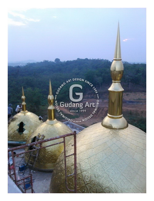 Kubah Masjid – Ornamen Kubah Masjid Kuningan | Gudang Art Design
