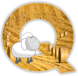 Alfabeto de campo con oveja. - Oh my Alfabetos!