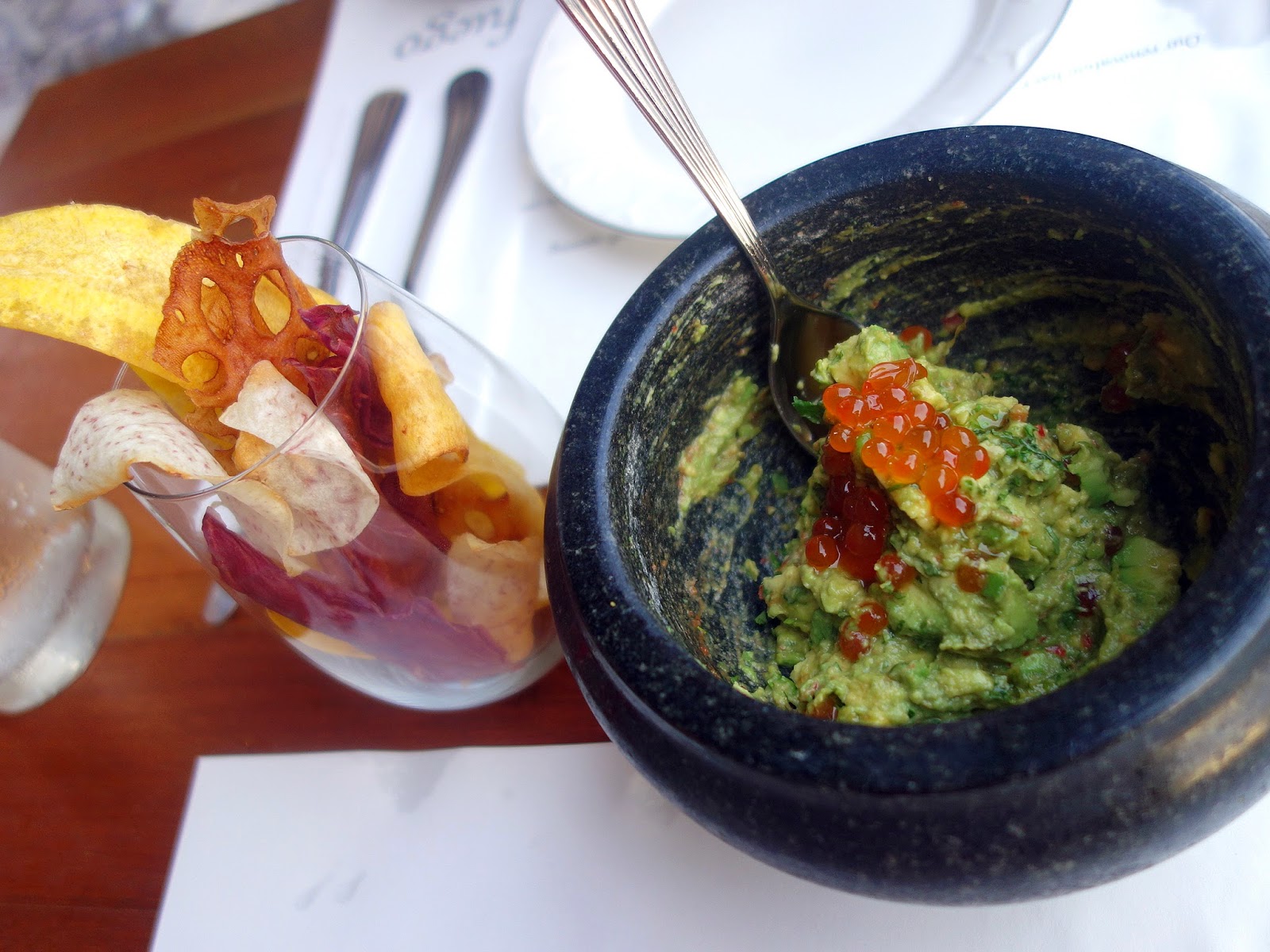 It's smoke, not smog: Smoked quail eggs on crispy nests of seaweed ...