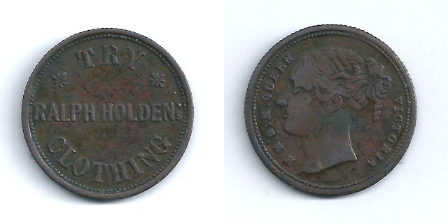 Haslingden Old and New...: Tokens from the past....