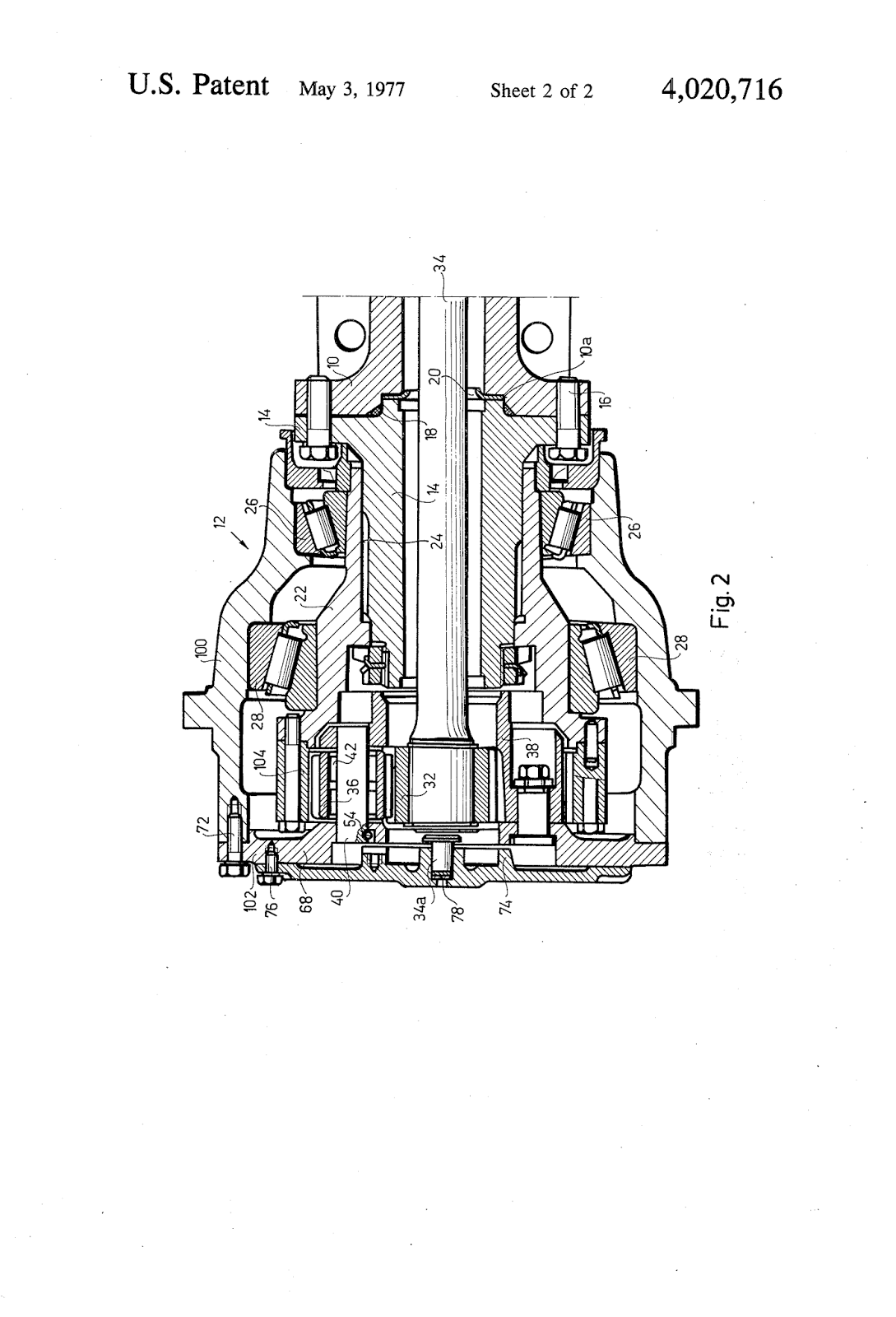 Planetary transmission wheel drive mechanism ~ Auto Part