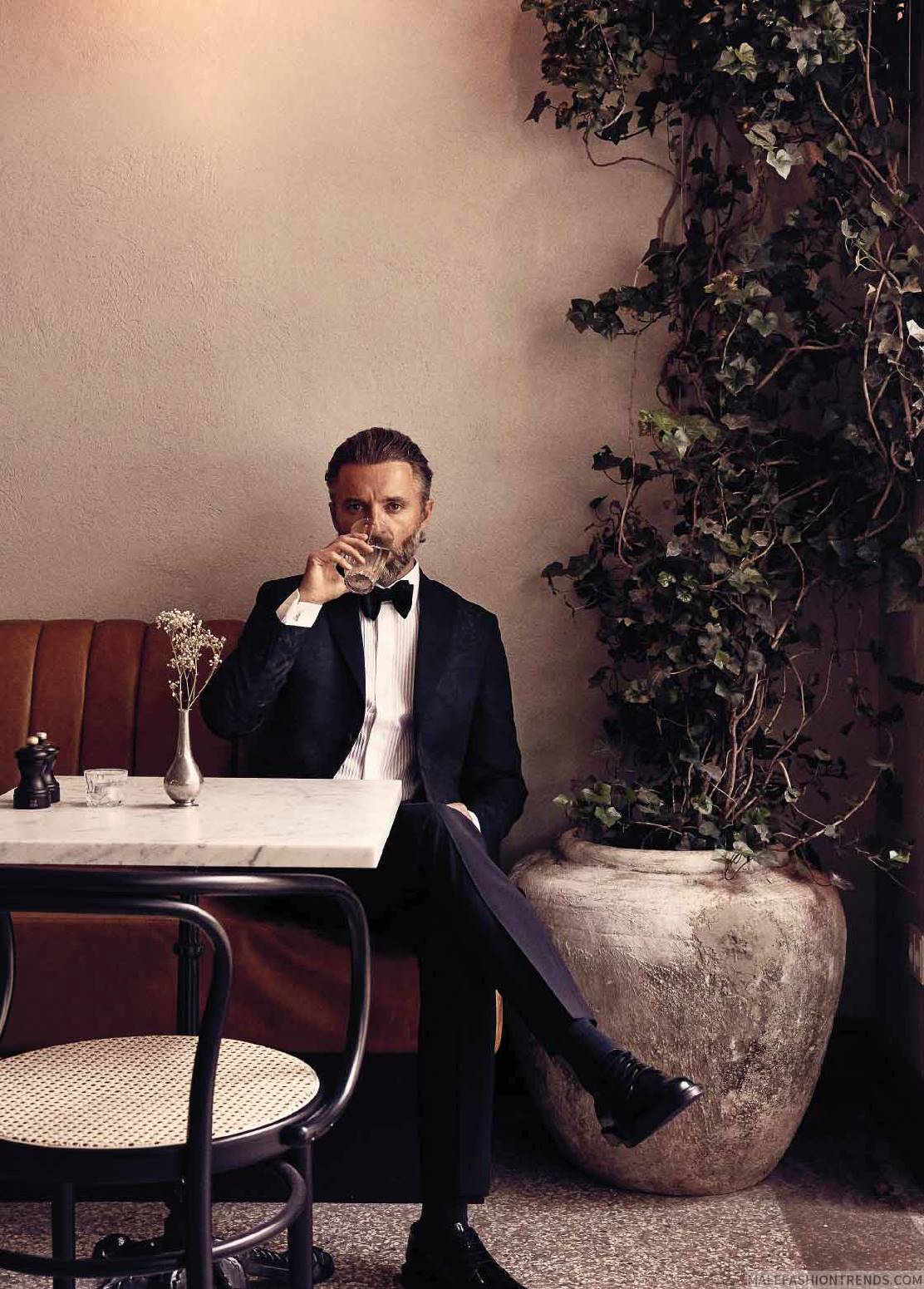 Johan Wohlert para EUROMAN Magazine en fotos de Frederik Lentz Andersen