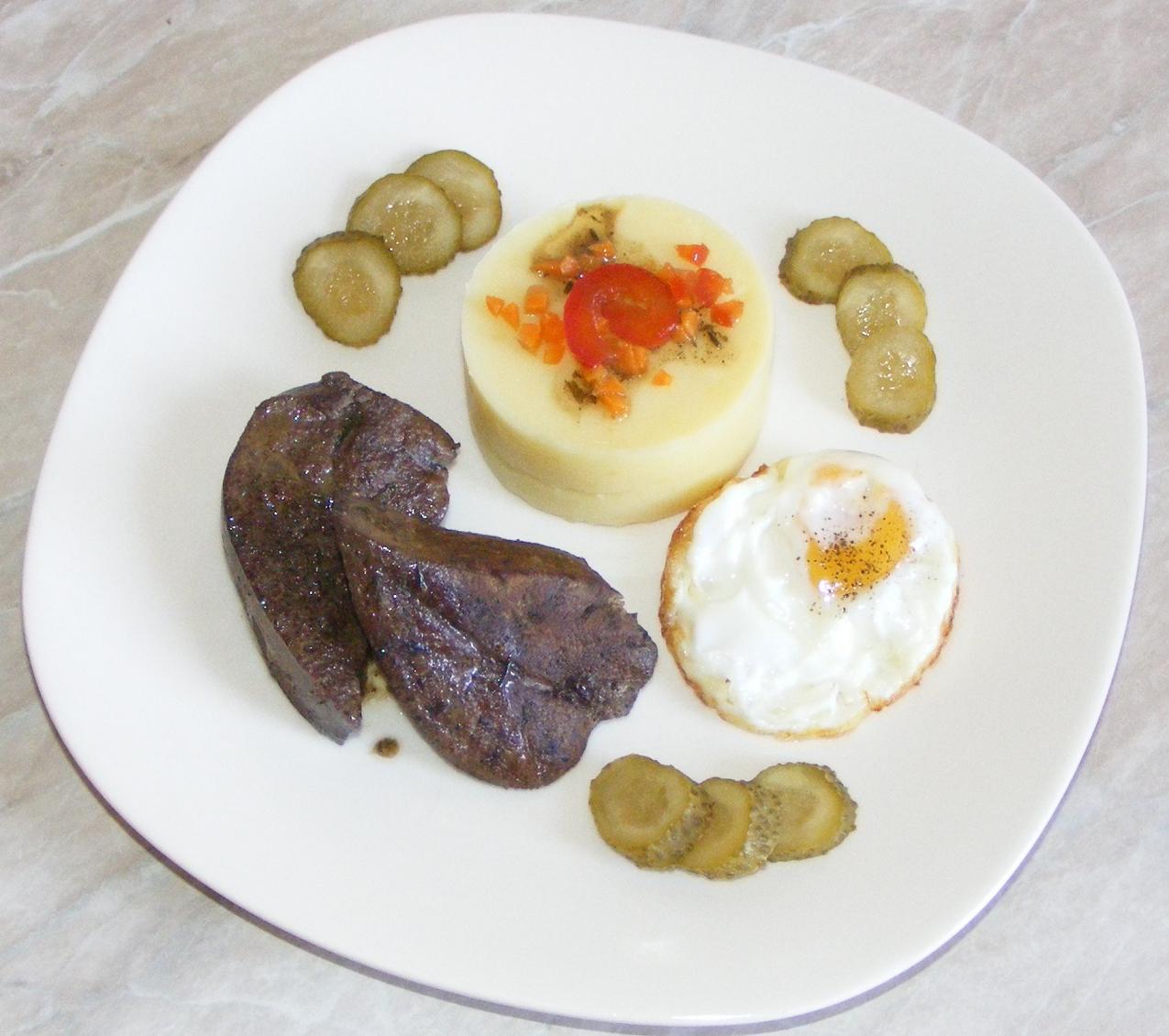 Ficat de porc in sos de vin | Preparatedevis.ro