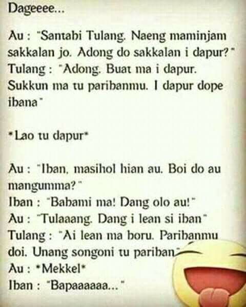 BERIKUT INI MEME TENTANG KE HIDUPAN ORANG BATAK BAGIAN 2 - PANIASI MALAI