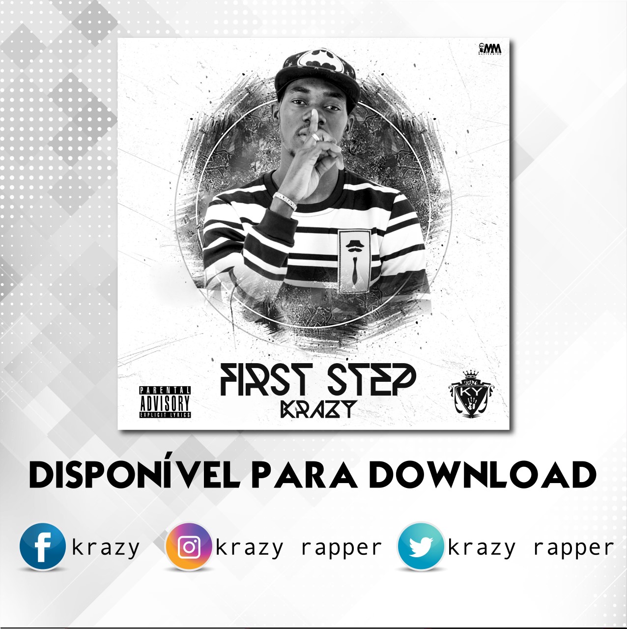 O rapper Krazy lança o clipe "Just Stop"