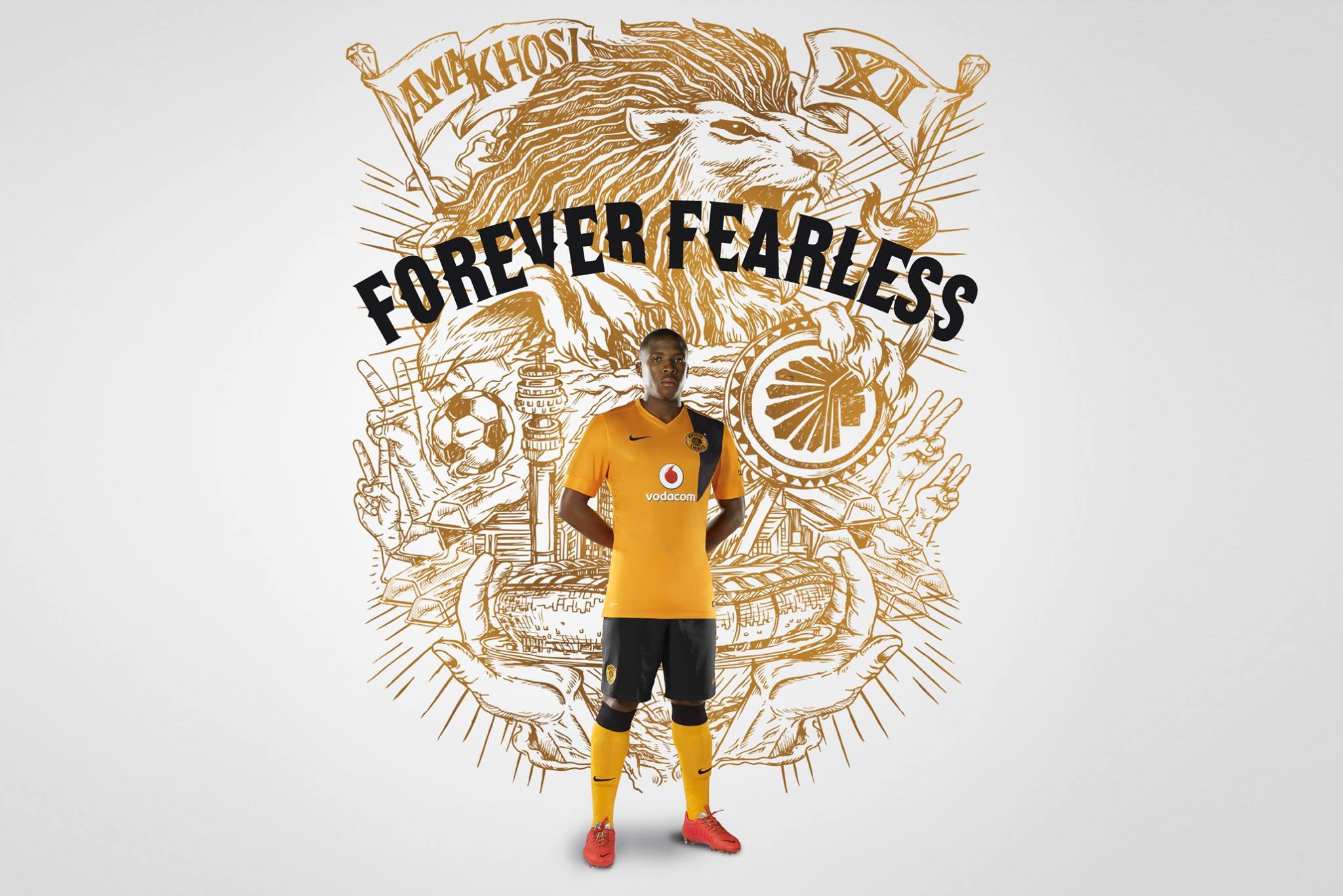 Nike Kaizer Chiefs 14-15 Kits Unveiled - Footy Headlines
