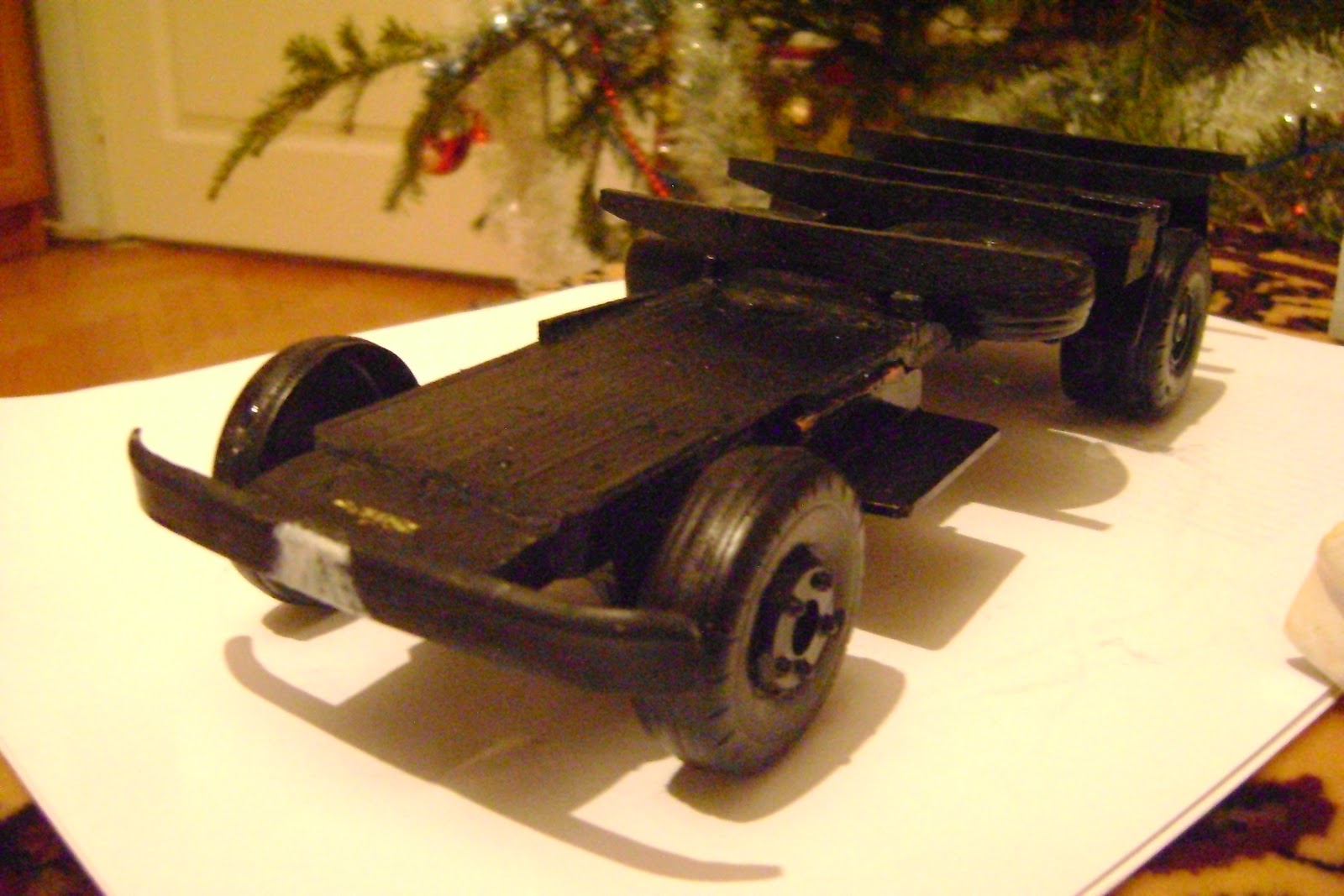 Carpati si Bucegi: Camion SR 113 in lucru(macheta)