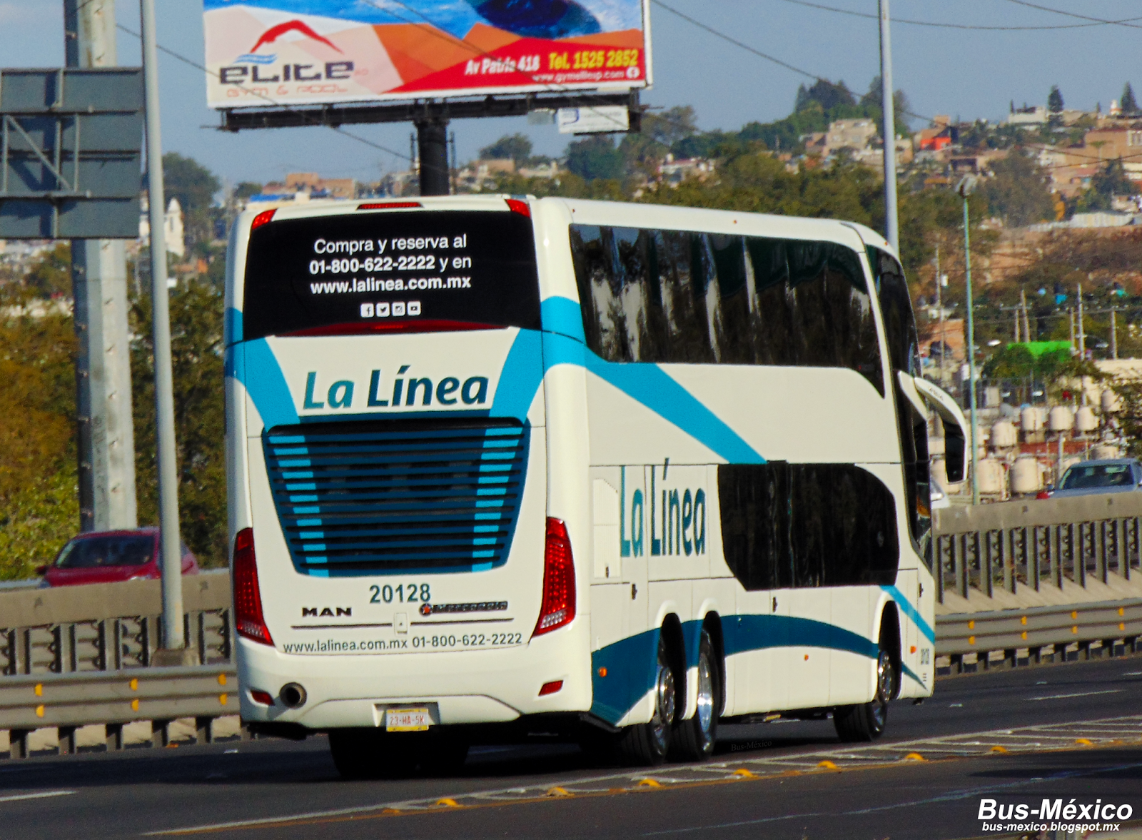 Ómnibus Cuauhtémoc: La Línea - Bus-México