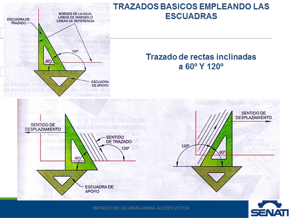 Dibujo Tecnico: TRAZADOS BÁSICOS CON ESCUADRAS