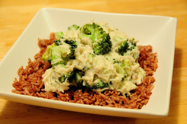 Creamy Chicken and Broccoli over Rice - total time 7 hours (20 minutes ...