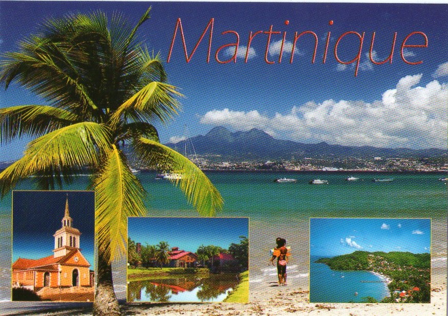 Postcards Journey: Martinique - Fort-de-France