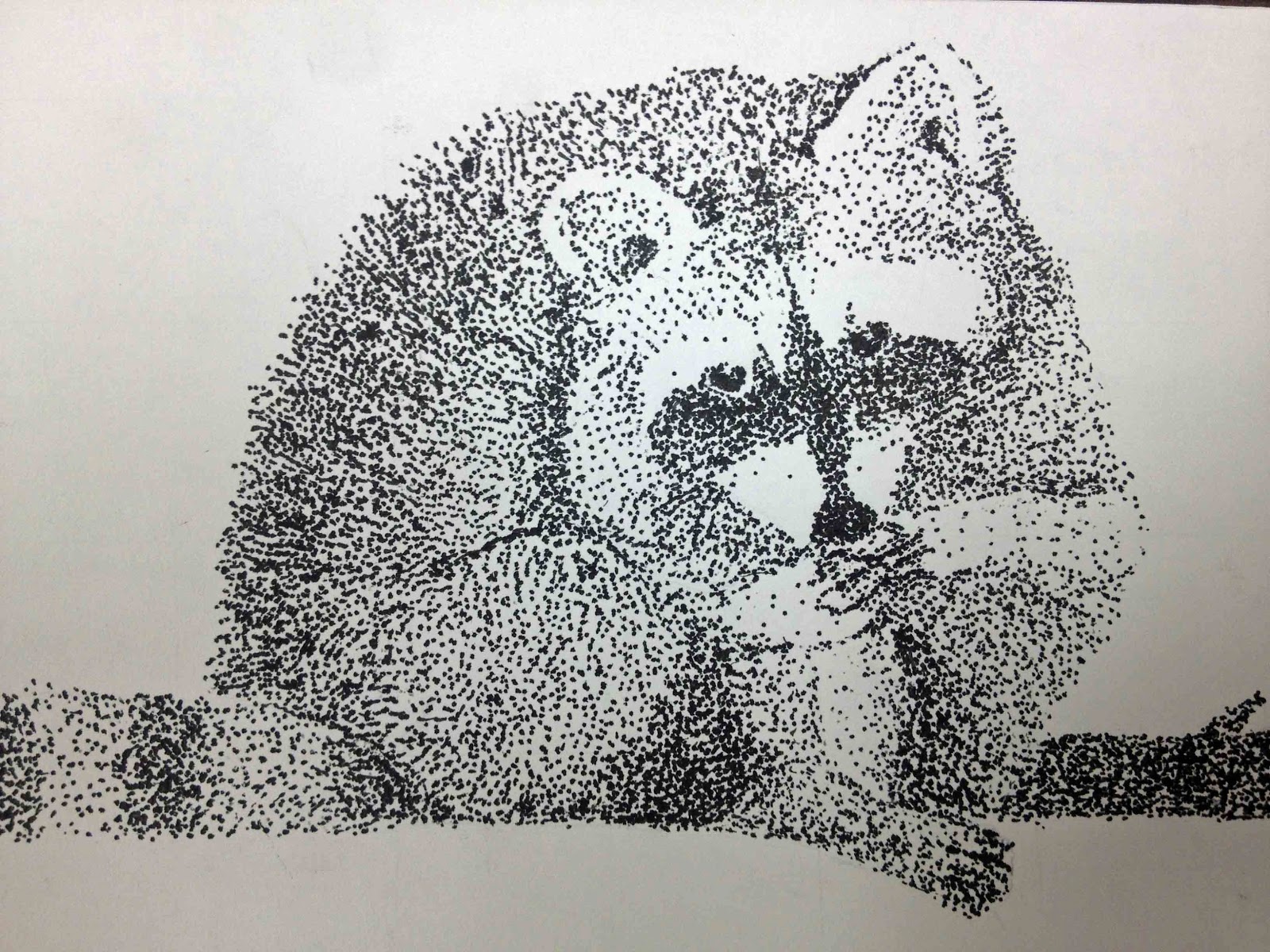 art @ the heart: Grade 9-10 Stipple Animals 2013 (AVI1O-AVI2O)