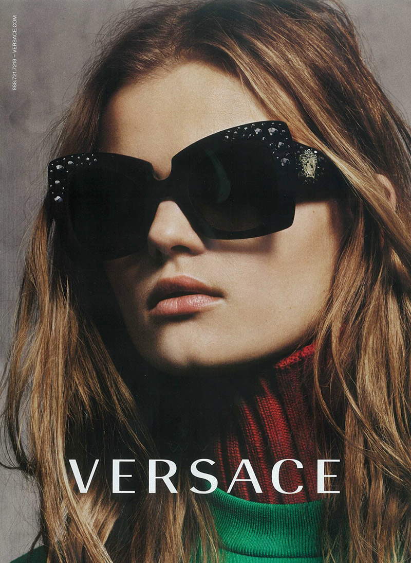 Versace FW2015 | Versace eyewear, Kate grigorieva, Versace