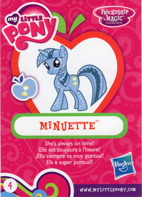 MLP Minuette Blind Bag Cards | MLP Merch