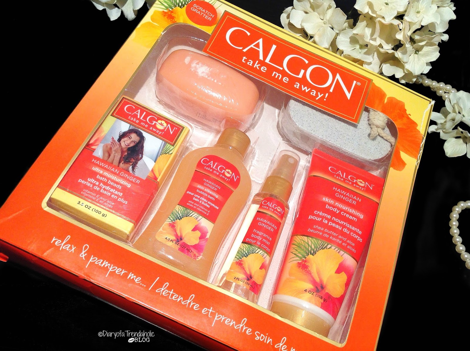 Diary of a Trendaholic : Calgon Take Me Away Hawaiian Ginger Collection