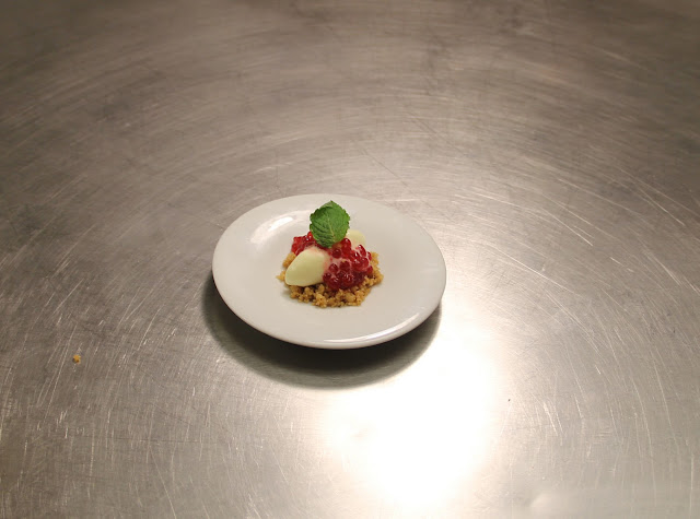 First Bite: Raspberry "Caviar"