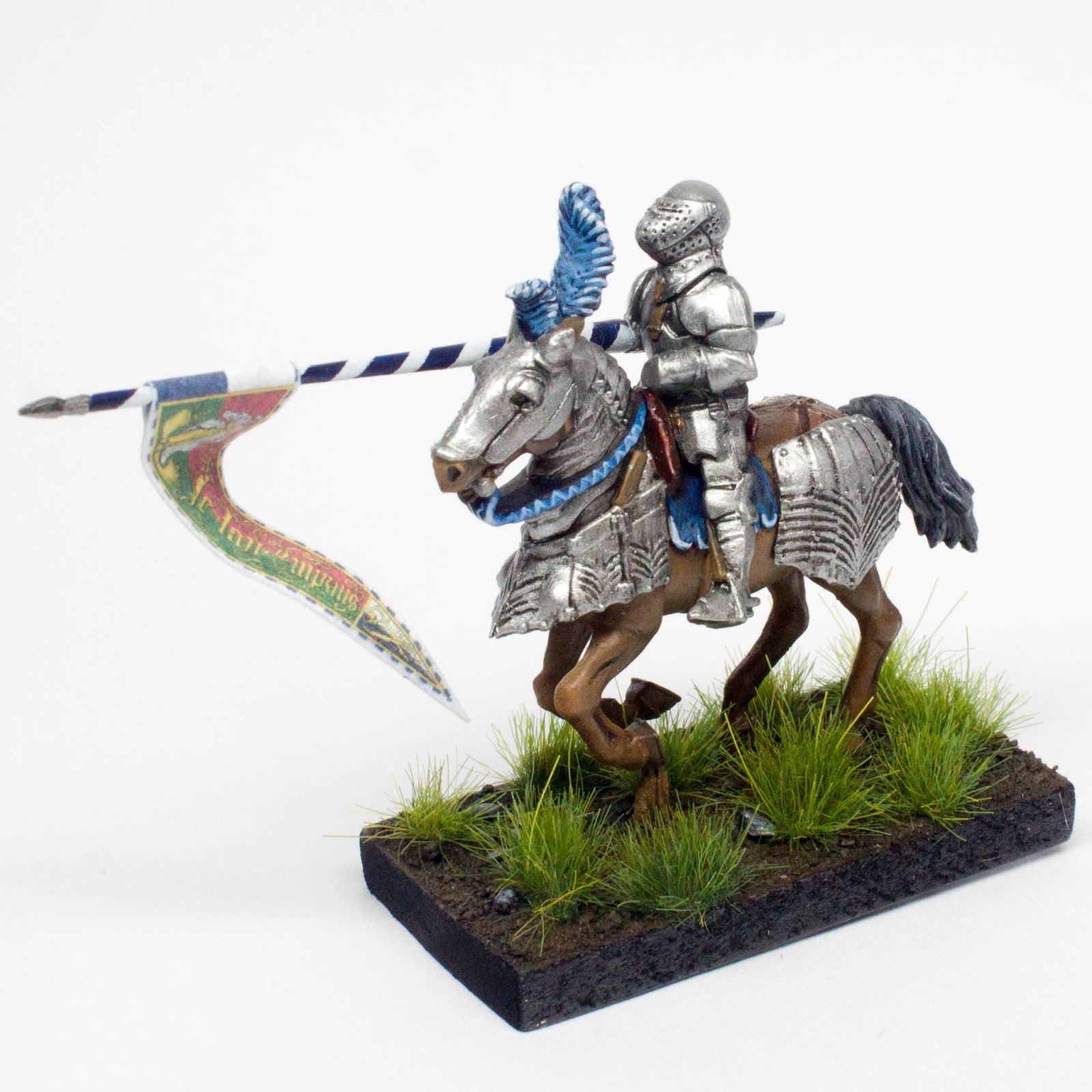 Paint-Forge: Mounted French Knight for Military History: Medieval