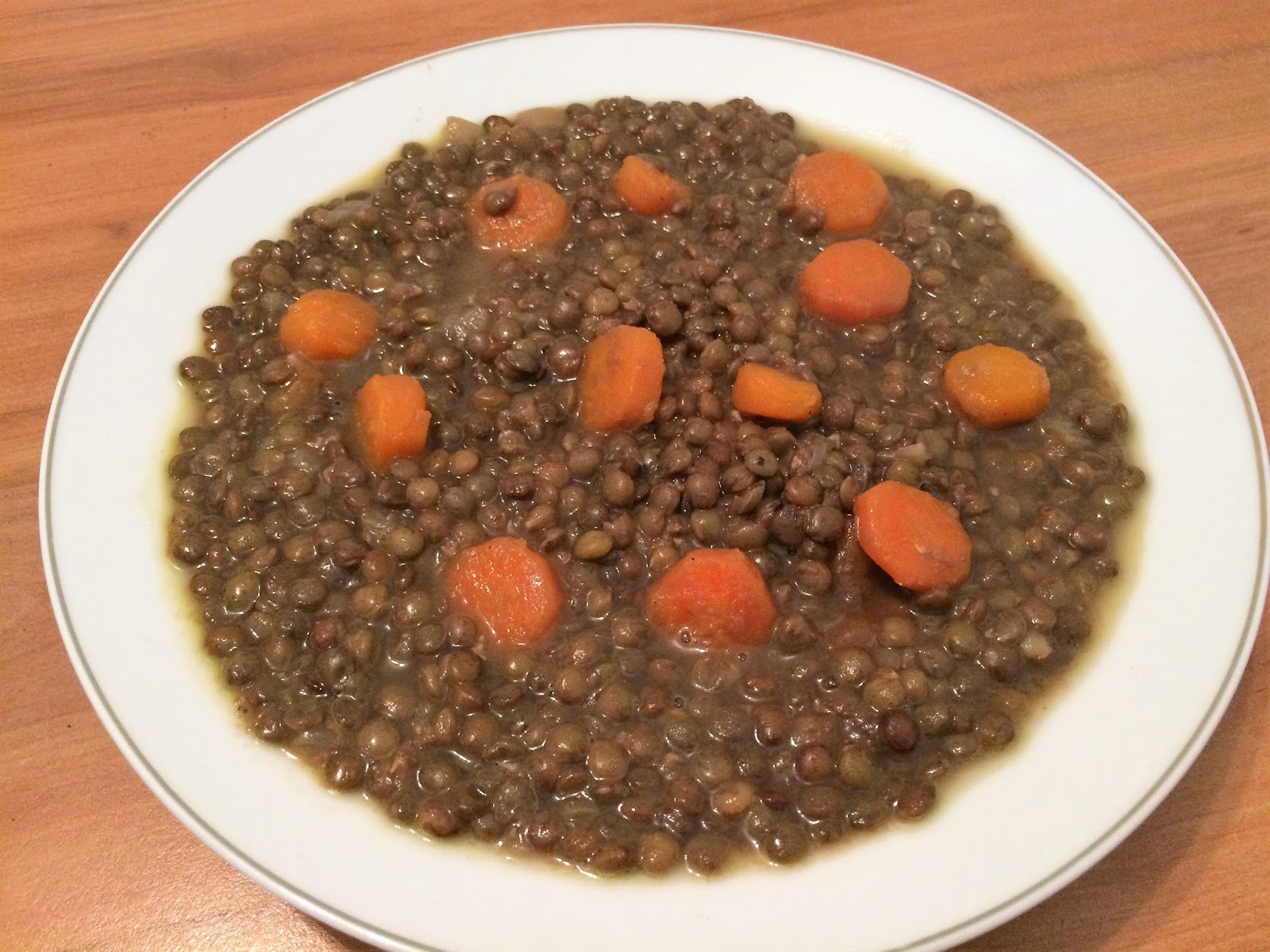 Mes Recettes Rapides: Lentilles Vertes aux Carottes