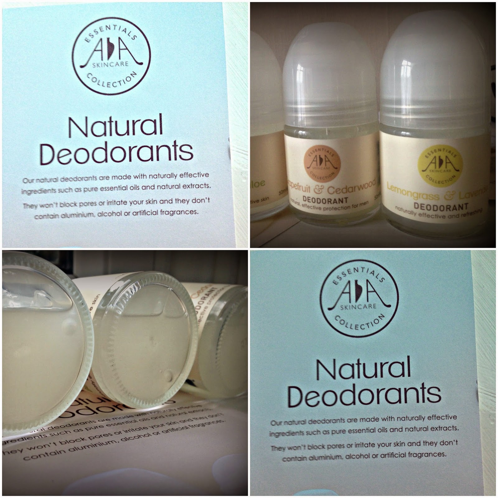 Summer Essentials - AA Skincare Natural Deodorants REVIEW | PAMPER POINT
