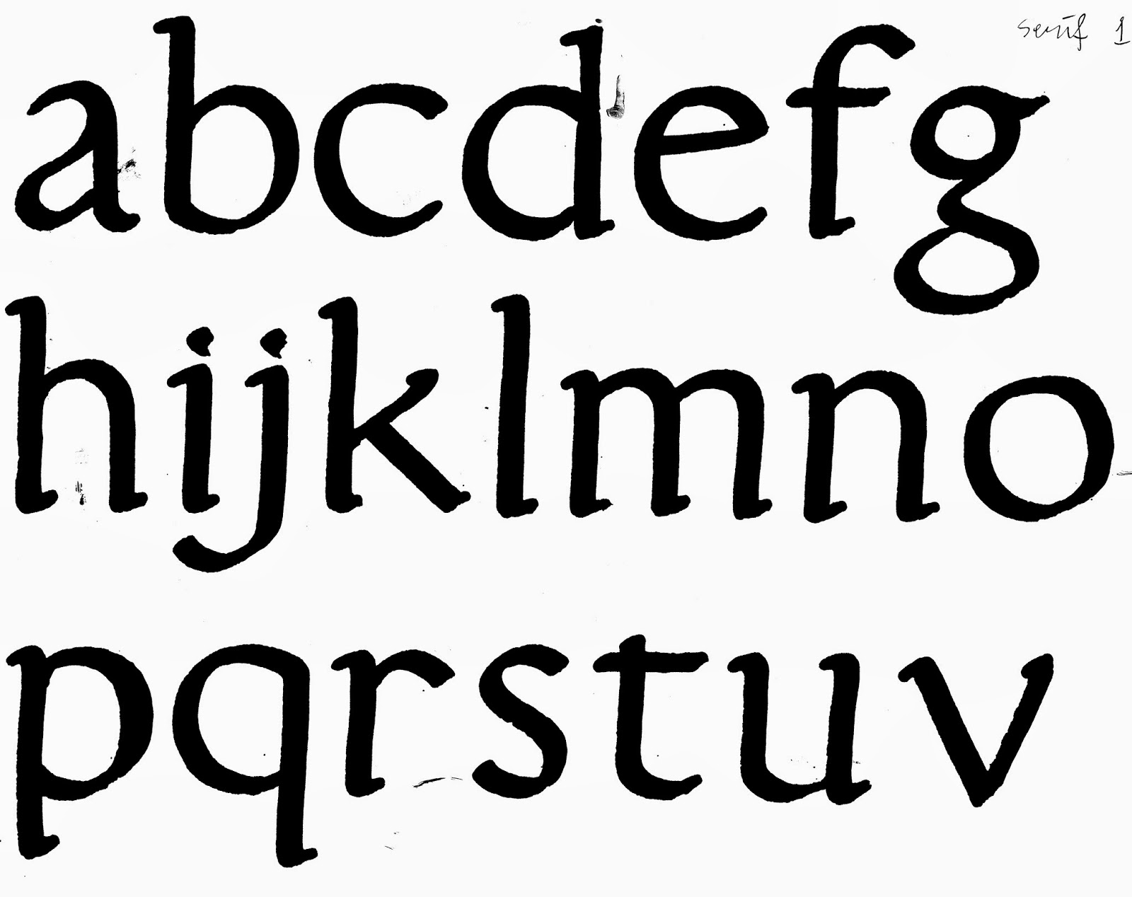 Margaret Shepherd: Calligraphy Blog: 307 Bookhand D nib with serif