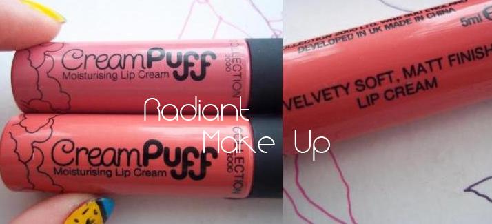 Radiant Make up: Collection 2000 Cream Puff
