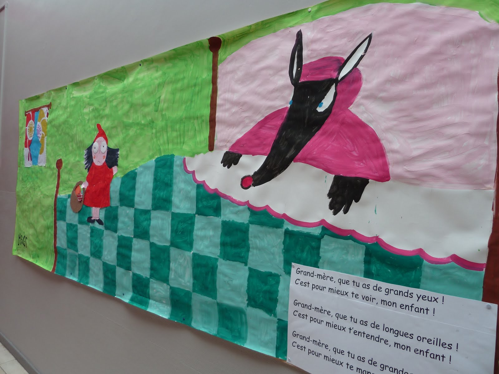 Le blog de Jeannet: Le Petit Chaperon Rouge et les Maternelles