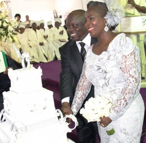 Governor Emmanuel Uduaghan and wife renew marriage vows