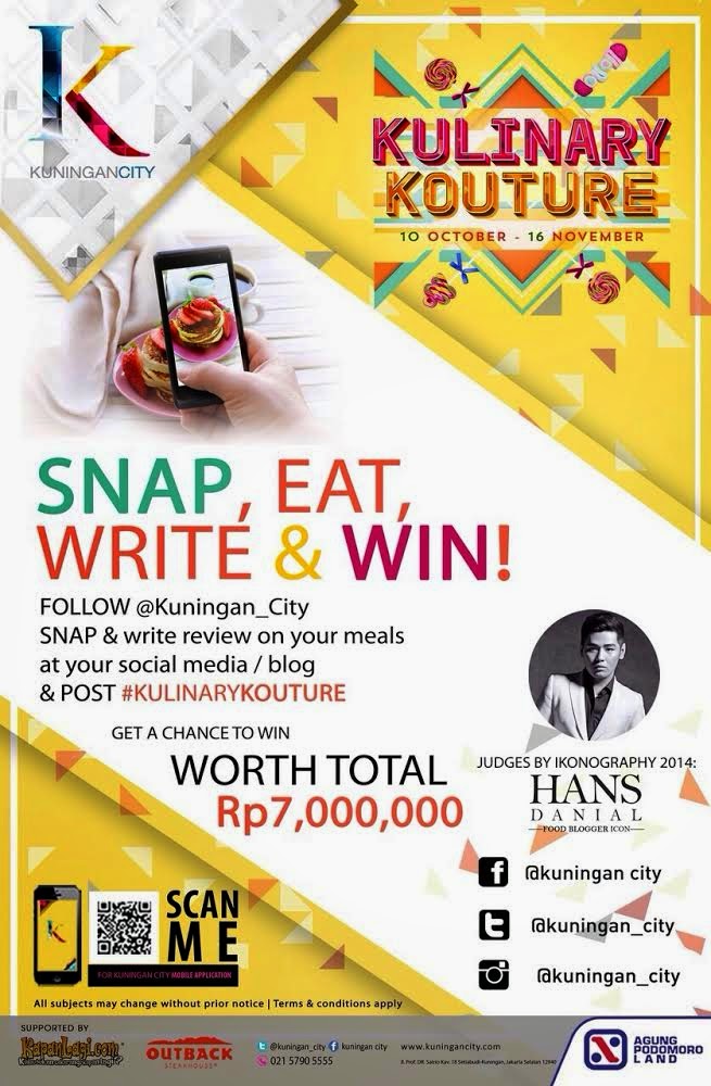 SNAP, EAT, WRITE AND WIN WITH KUNINGAN CITY! - eatandtreats ...