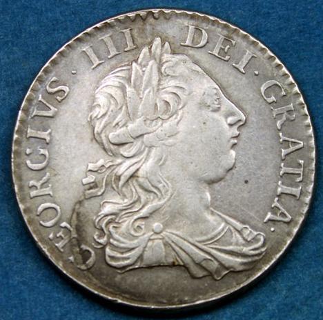 Coins: 1763 George III Shilling
