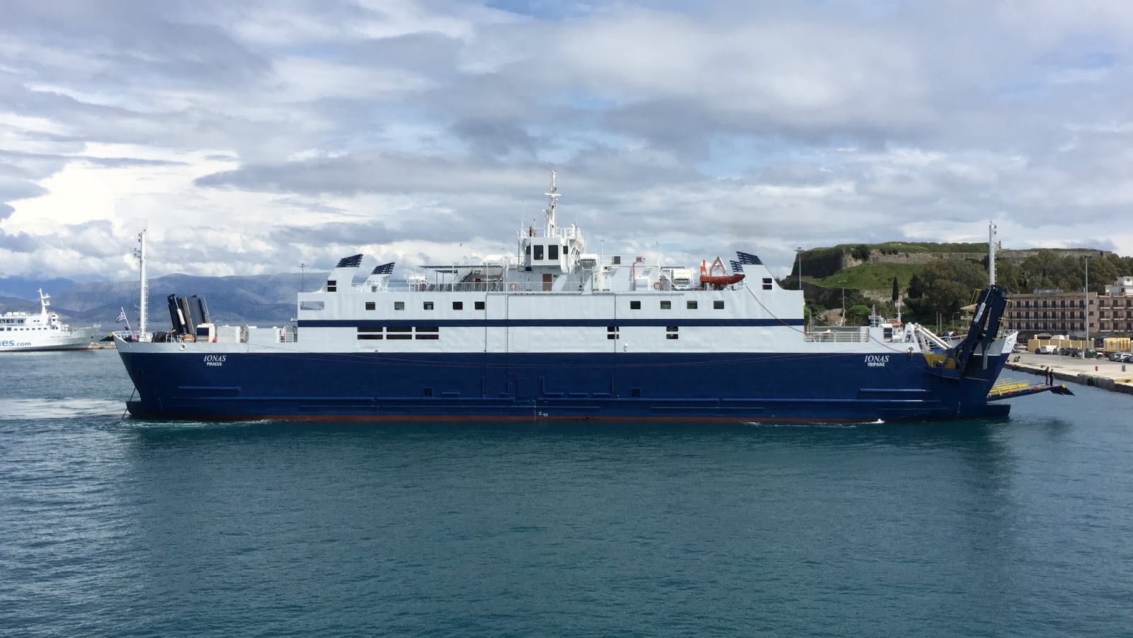 Port ~ Americans Visiting Corfu