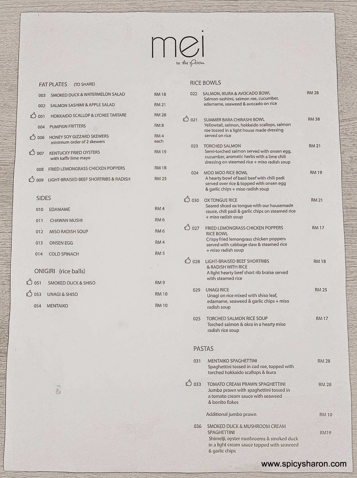 Mei By Fat Spoon @ Sri Hartamas KL - Love Japanese? Try This! - Spicy ...