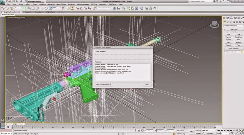 How to create a 3D Automatic Gun Modeling in Solidworks to 3ds Max - SolidWorks Share